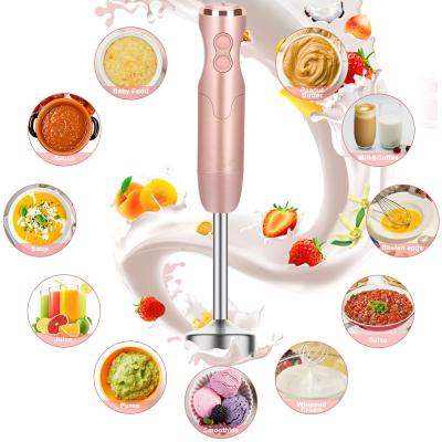 China Kitchen Electronic Appliances 800w Stick Blender With Chopper / Beaker for sale