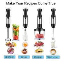 China Multipurpose Ultra Stick Hand Blender Set 800w Logo Customized for sale