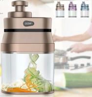 China Black / White Spiralizer Food Processor Electric Spiral Vegetable Slicer Shredder for sale