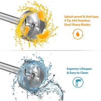 China 3 In 1 400W Immersion Stick Blender Multi Function With DC Motor for sale