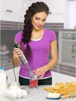 China 400W Manual Hand Blender Powerful Immersion Blender For Soup Making for sale