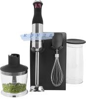China Ergonomic Stainless Steel Stick Blender 5 In 1 220v Hand Blender for sale