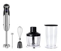 China 4 In 1 Powerful 800W Stainless Steel Stick Blender Variable 12 Speed for sale