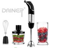 China Low Noise Electric Immersion Hand Blender With Two Button Multi Speed for sale