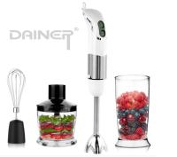 China Low Noise Electric Immersion Hand Blender With Two Button Multi Speed for sale