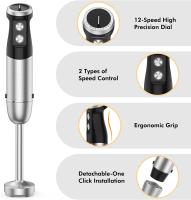 China Powerful DC Motor Electric Stick Hand Blender Variable Speed Control for sale