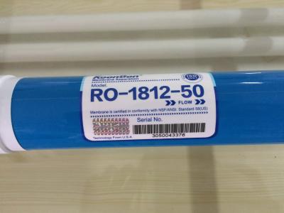China 50GPD Reverse Osmosis Membrane 1812 Residential Water Treatment RO Membrane Home Office for sale