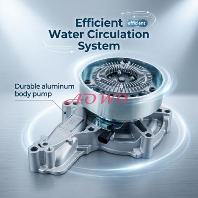 China OEM Standard Size Aluminium Body Energy Saving Water Pump For Truck Cooling System for sale
