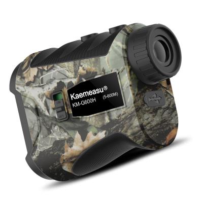 China Kaemeasu HD Imaging Camouflage Hunting Range Finder with 6.5X Magnification and 1000m Range Capability for sale