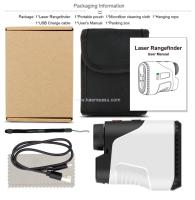 China Kaemeasu Laser Rangefinder 6.5X Magnification 1000m Distance Measuring for Hunting Golf Shooting for sale