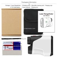 China kaemeasu OEM ODM Laser Rangefinder 1000m Slope Switch Waterproof Hunting Golf Range Finder 6.5X for sale