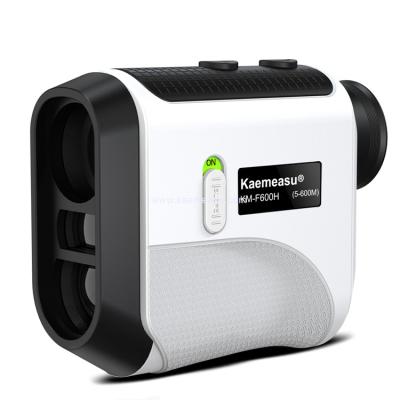 China Kaemeasu F1000 USB Charging Golf Rangefinder with 6.5X Magnification and ±0.5m Accuracy for sale