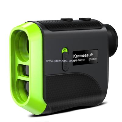 China Kaemeasu 6.5X Magnification 24mm Golf Rangefinder 600m Flagpole Lock Angle Measuring for sale