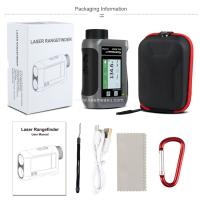 China kaemeasu USB Charging Golf Rangefinder 1500m Laser Range Finder with Slope Switch Flagpole Lock 6.5X for sale