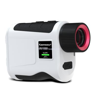 China kaemeasu 1000m Laser Rangefinder Rechargeable LCD Golf Range Finder with Magnetic Adsorption 7X Magnification for sale