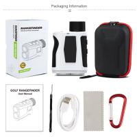 China Kaemeasu 1500m Laser Golf Rangefinder 7x Magnification USB Charging 95% Transmittance H1500H for sale