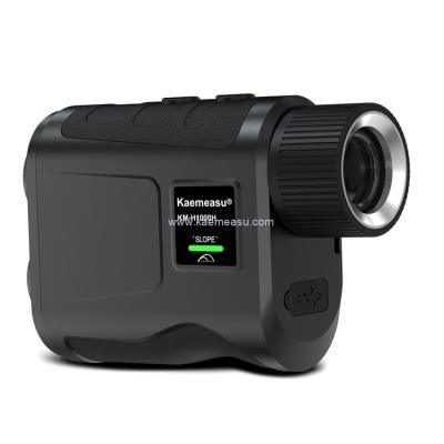 China Kaemeasu 1500m Laser Rangefinder Golf Hunting USB Charging 95% Transmittance 7X Magnification for sale