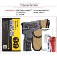China Kaemeasu 1100℃ Non Contact Infrared Thermometer with 12:1 Distance Ratio and -50 to 1100℃ Range for sale