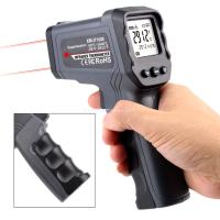 China Kaemeasu Double Laser Infrared Thermometer Gun -50°C to 1600°C Range with 12:1 Distance Ratio for Cooking and Industrial Use for sale