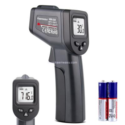 China Kaemeasu 550℃ High Precision Infrared Thermometer with 12:1 Distance Ratio and ±2% Accuracy for sale