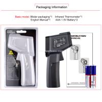 China Kaemeasu 550℃ High Precision Infrared Thermometer with 12:1 Distance Ratio and ±2% Accuracy for sale