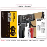 China Kaemeasu 750℃ Digital Infrared Thermometer with 12:1 Spot Ratio and ±2% Accuracy for Industrial Food Temperature Measurement for sale