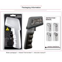 China Kaemeasu Color Display Infrared Thermometer with Laser Targeting -50°C to 380°C Range 12:1 Distance Ratio for sale