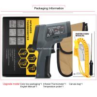 China Kaemeasu 550℃ Dual Laser Infrared Thermometer with 12:1 Distance Ratio and Humidity Measurement for sale