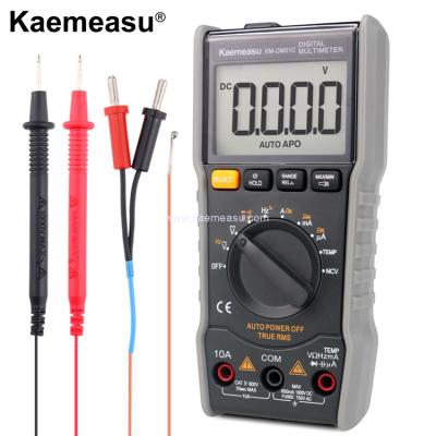 China Kaemeasu 01C 6000 Count True RMS Digital Multimeter with 1000V DC Voltage and 20MHz Frequency Testing for sale