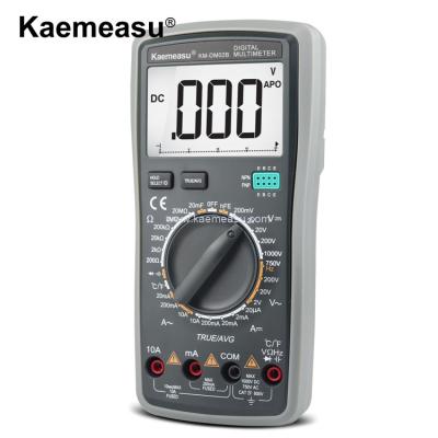 China Kaemeasu 02B True RMS Digital Multimeter with 1000V DC Voltage and 20MΩ Resistance Measurement for sale