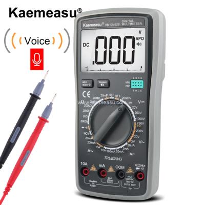 China Kaemeasu 02S Professional Digital Multimeter True RMS 1000V 10A with Voice Report and NCV Detection for sale