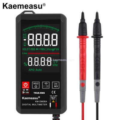China Kaemeasu 06C Color Display Multimeter with 6000 Count Resolution and 1000V DC Voltage Range for Electricians for sale