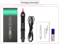 China Kaemeasu 07A LCD Display Pen Multimeter with 6000 Count Resolution, 1000V DC Voltage Range and Anti-Burn Protection for sale