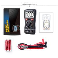 China Kaemeasu 09A Digital Clamp Multimeter True RMS 2000 Counts AC/DC Voltage Current Meter 600V 10A for sale