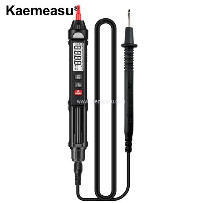 China Kaemeasu 07A LCD Display Pen Multimeter with 6000 Count Resolution, 1000V DC Voltage Range and Anti-Burn Protection for sale