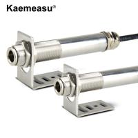 China Kaemeasu 4-20mA Laser Temperature Transmitter Pyrometer -20~600℃ Non-Contact Infrared Sensor with 20:1 Distance Ratio for sale