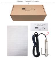 China Kaemeasu 304 Stainless Steel Infrared Temperature Sensor -20°C to 600°C Range with 20:1 Distance Ratio and CE Certification for sale