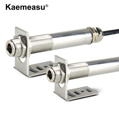 China Kaemeasu Contactless Laser Infrared Temperature Sensor DC 9-24V 304 Stainless Steel -20°C to 600°C Range with 20:1 Distance Ratio for sale