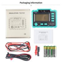 China Kaemesau KM-IR10B Digital Insulation Resistance Tester 1000V 2500V with Overload Protection and Auto Measurement for sale