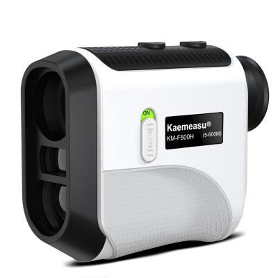 China Handheld Golf Laser Rangefinder 5-1000m with Slope Switch 6.5X Magnification for sale