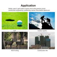 China golf laser rangefinder telescope Mounted Range Finder mini handheld laser rangefinder slope for sale