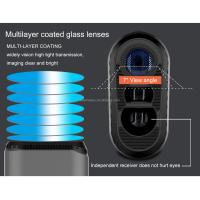 China 600M Long Distance Golf Laser Rangefinder Telescope 6.5X Magnification Slope Speed Measurement for sale