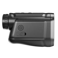 China Touch Screen Digital Laser Rangefinder 5-1500m Golf Hunting Range Finder 6X Magnification for sale