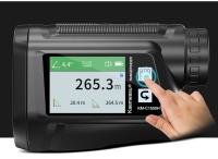 China Touch Screen Laser Rangefinder 6X 5-1200m Golf Hunting Distance Meter with IP54 for sale
