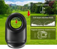 China Touch Screen Laser Rangefinder 6X 5-1200m Golf Hunting Distance Meter with IP54 for sale