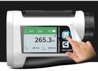 China OEM 6x Laser Rangefinder 5-1500m Touch Screen Color Display Rechargeable Lithium Battery IP54 Golf Hunting for sale