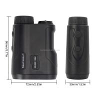 China High Precision Golf Laser Rangefinder 6X 450m Outdoor Hunting Telescope for sale