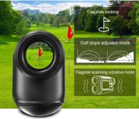 China Digital laser rangefinder with side screen, golf rangefinder, hunting telescope rangefinder. for sale