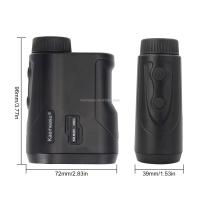 China Rechargeable Laser Rangefinder 450m Digital Distance Meter for Hunting Golf Sport Engineer for sale