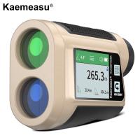 China Touch Screen Digital Golf Laser Rangefinder 5-1500m 6X Magnification IP54 for sale